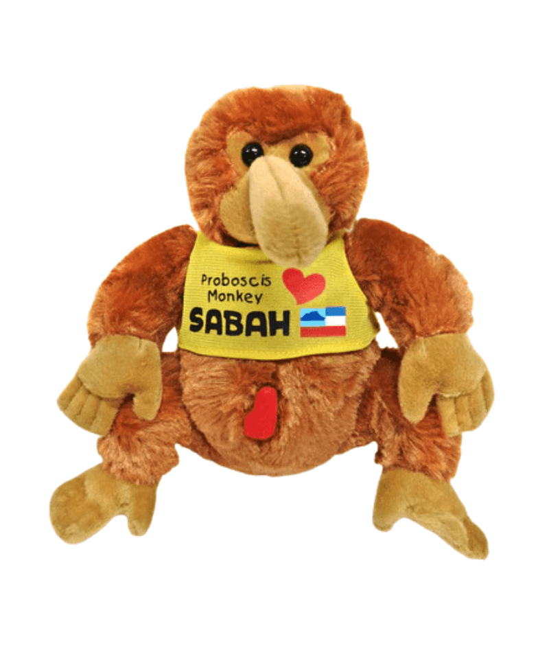 Proboscis Monkey with Sabah - Sayang Borneo